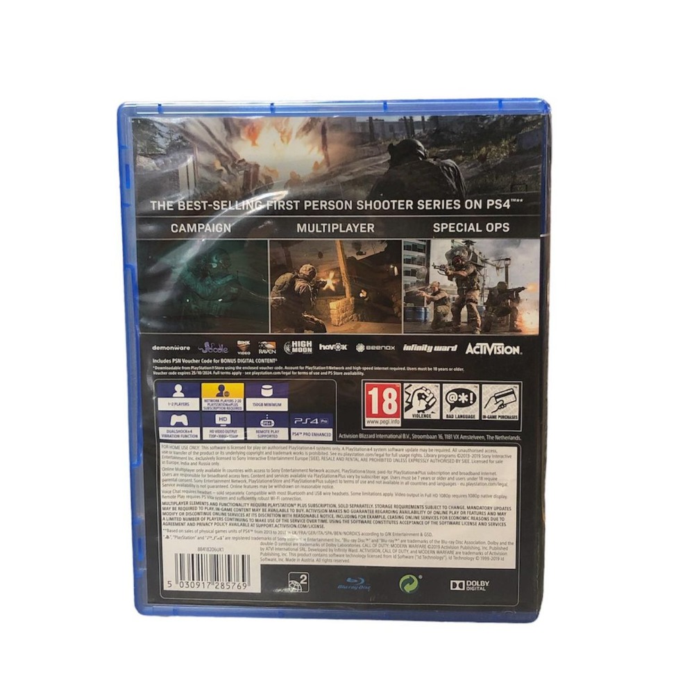 Call Of Duty: Modern Warfare (2019) - PS4 Game - Own4Less